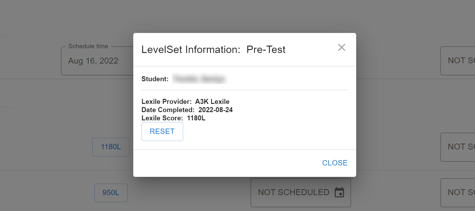 Reset LevelSet Achieve3000 Literacy Reset LevelSet Achieve3000 Literacy